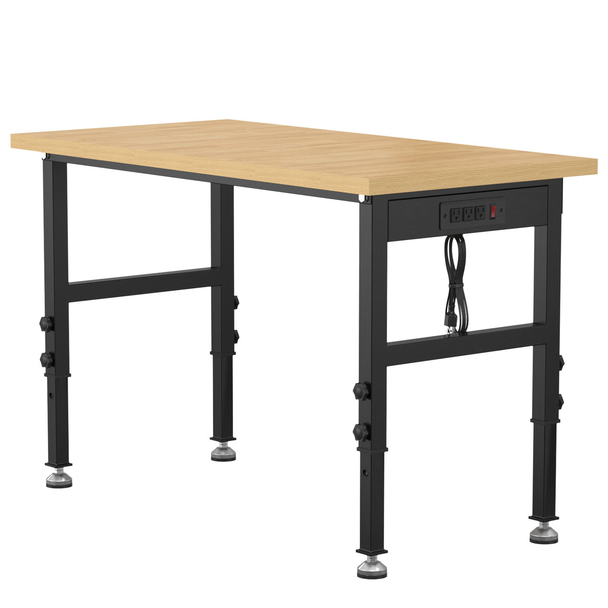 Odaf 48" Adjustable Workbench,Heavy-Duty Work Table,3000 LBS Load Capa ...